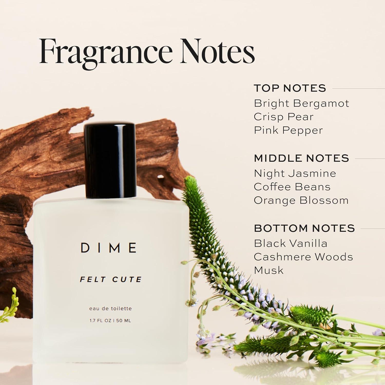 DIME Beauty Felt Cute Perfume, 1.7 oz / 50 ml - Dime Beauty Haven